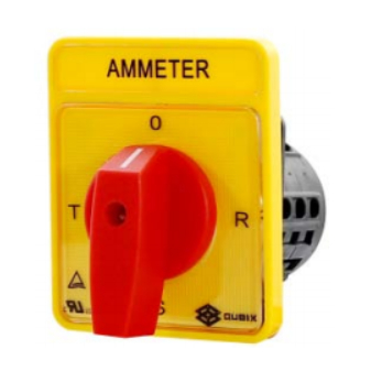 QUBIX ซีเล็คเตอร์ โวลท์ , แอมป์ (Voltmeter / Ampmeter Selector) ขนาด ...