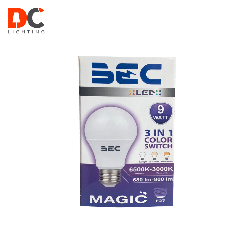 หลอด LED BEC 2w-3w-7w-9w-13w | Shopee Thailand