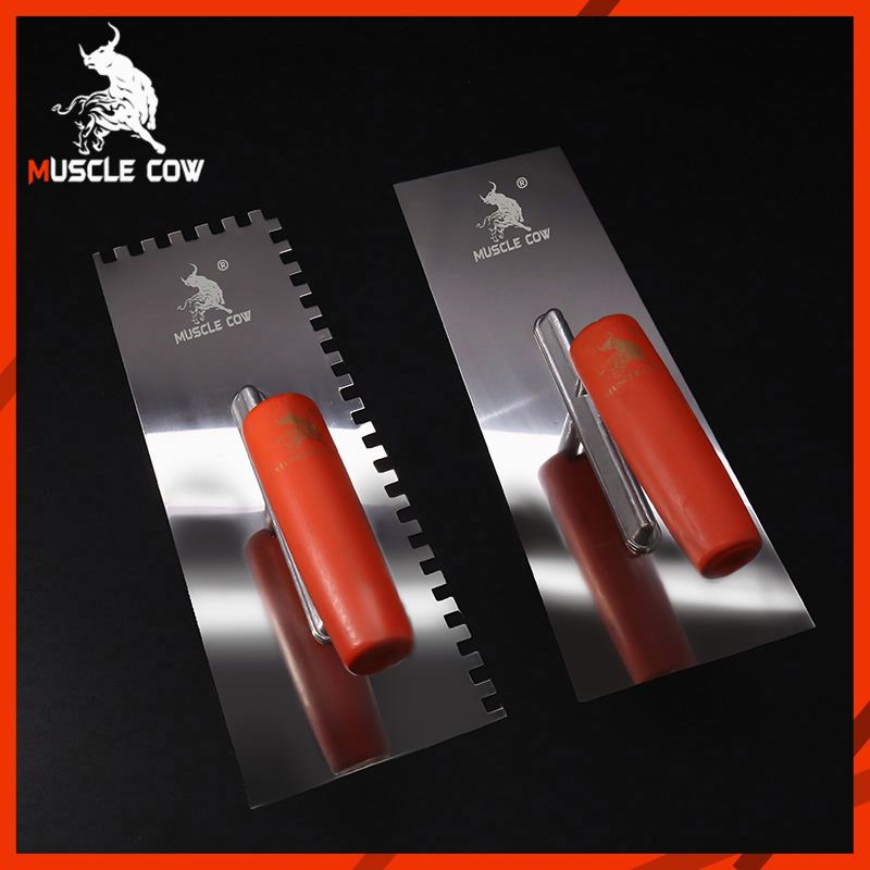 MUSCLE COW เกรียงหวี เกรียงขัด เกรียงสแตนเลส เกรียงเหลี่ยม ขนาด 10 ...