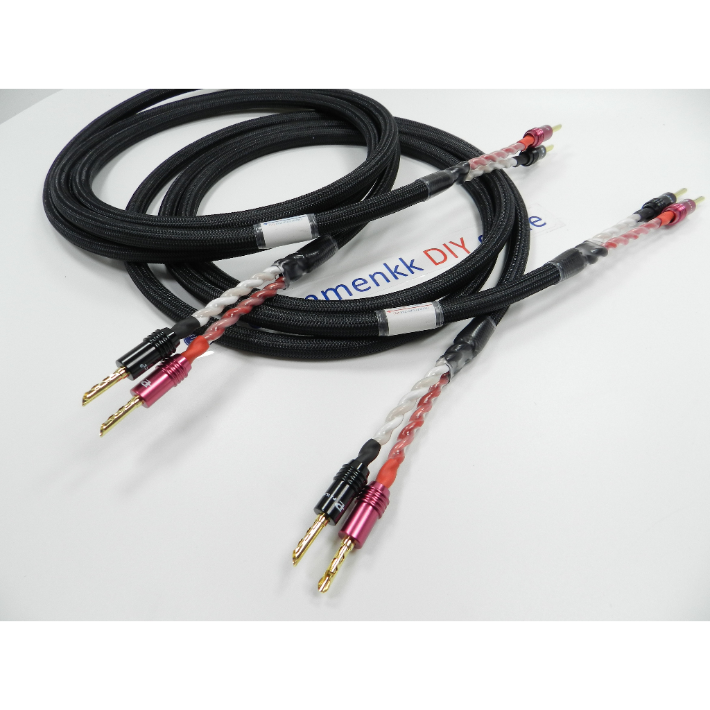 สายลำโพงรุ่นใหญ่ Canare quad star 4S11 หัวเสียบ Pailiccs BFA (แบบสอง ...