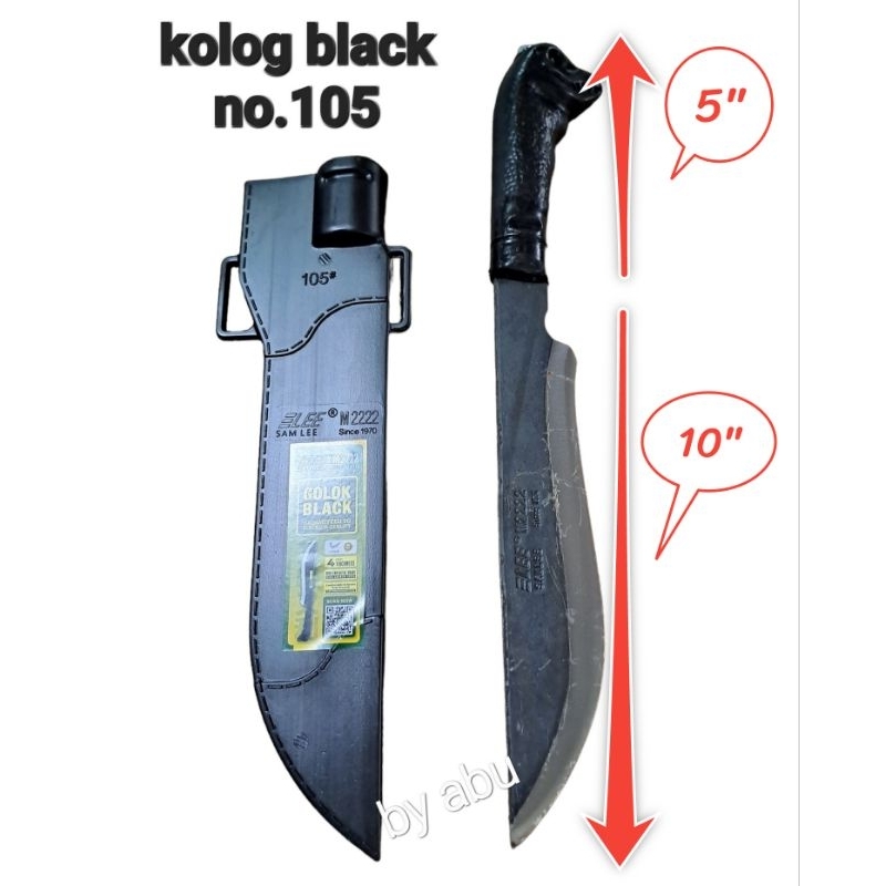 มีดเดินป่า GOLOK BLACK#SAM LEE M2222# มี3ขนาดให้เลือก MALAYSIA มีด#มีด ...