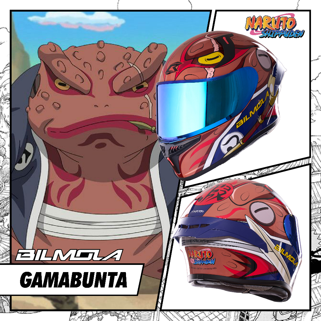 หมวกกันน๊อค Bilmola Limited Naruto นารุโตะ จำนวนจำกัด พร้อมจัดส่ง ทุกสี ...