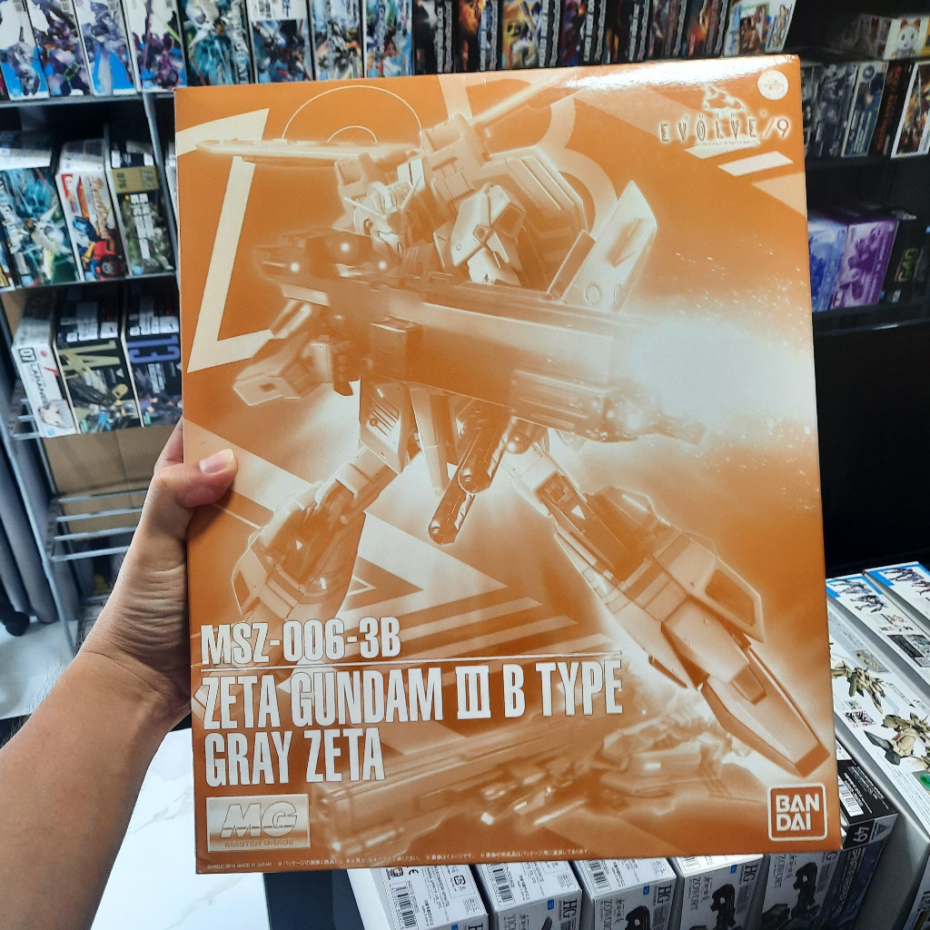 P Bandai MG 1/100 Zeta Gundam III B Type Gray Zeta | Shopee Thailand