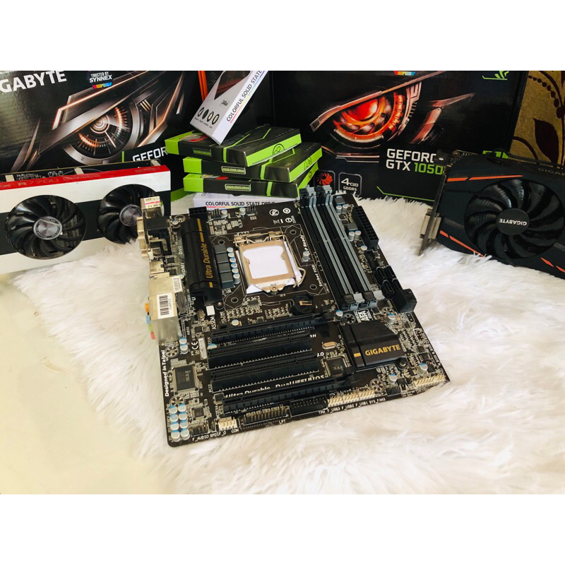 เมนบอร์ด มือสอง H81 B85 H87 H97 Z87 Z97 สภาพสวย พร้อมใช้งาน สำหรับ intel gen 4 LGA1150 อ่านรายละ ...