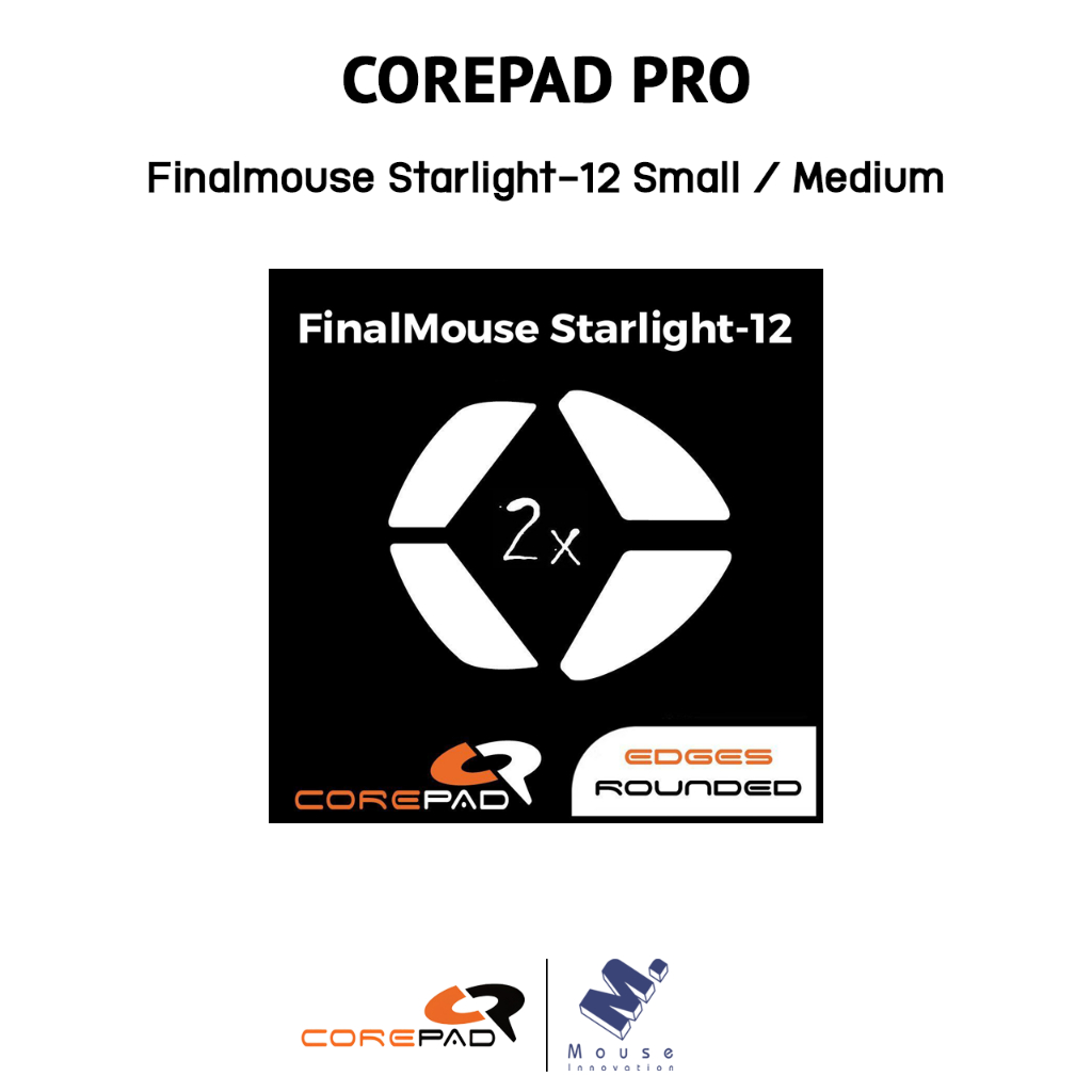 เมาส์ฟีท (Mouse Feet) Corepad Skatez ของ Finalmouse Starlight-12 Small ...