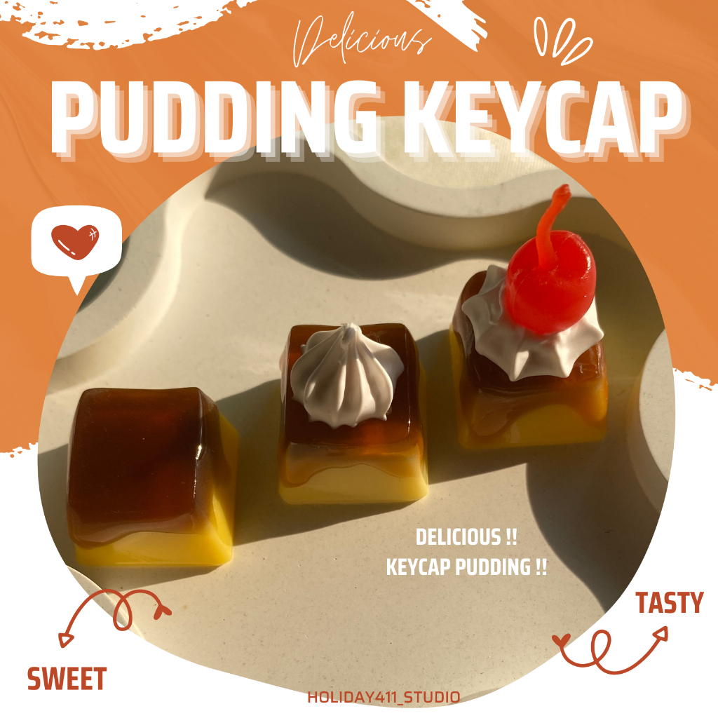🍮 Pudding Keycap 🍮 คีย์แคปพุดดิ้ง แต่งคีย์บอร์ด แต่งคอมพิวเตอร์ *อ่าน ...