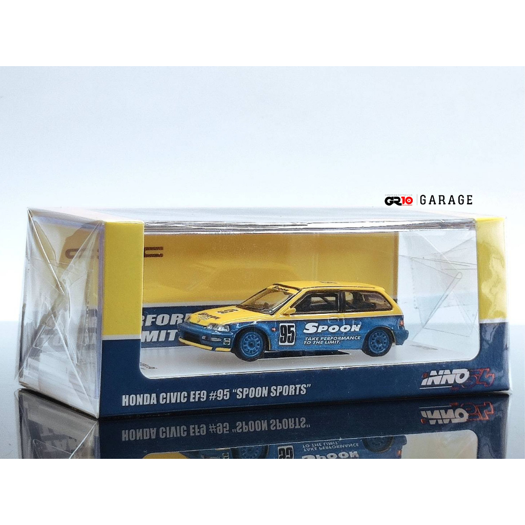 HONDA CIVIC EF9 #95 Tuned By SPOON SPORTS 1:64 (INNO64) | Shopee Thailand