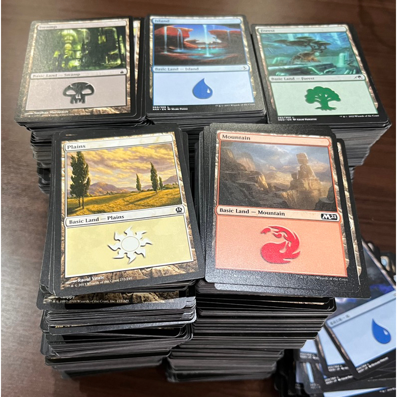 MTG Basic Land - All - Random Edition | Shopee Thailand