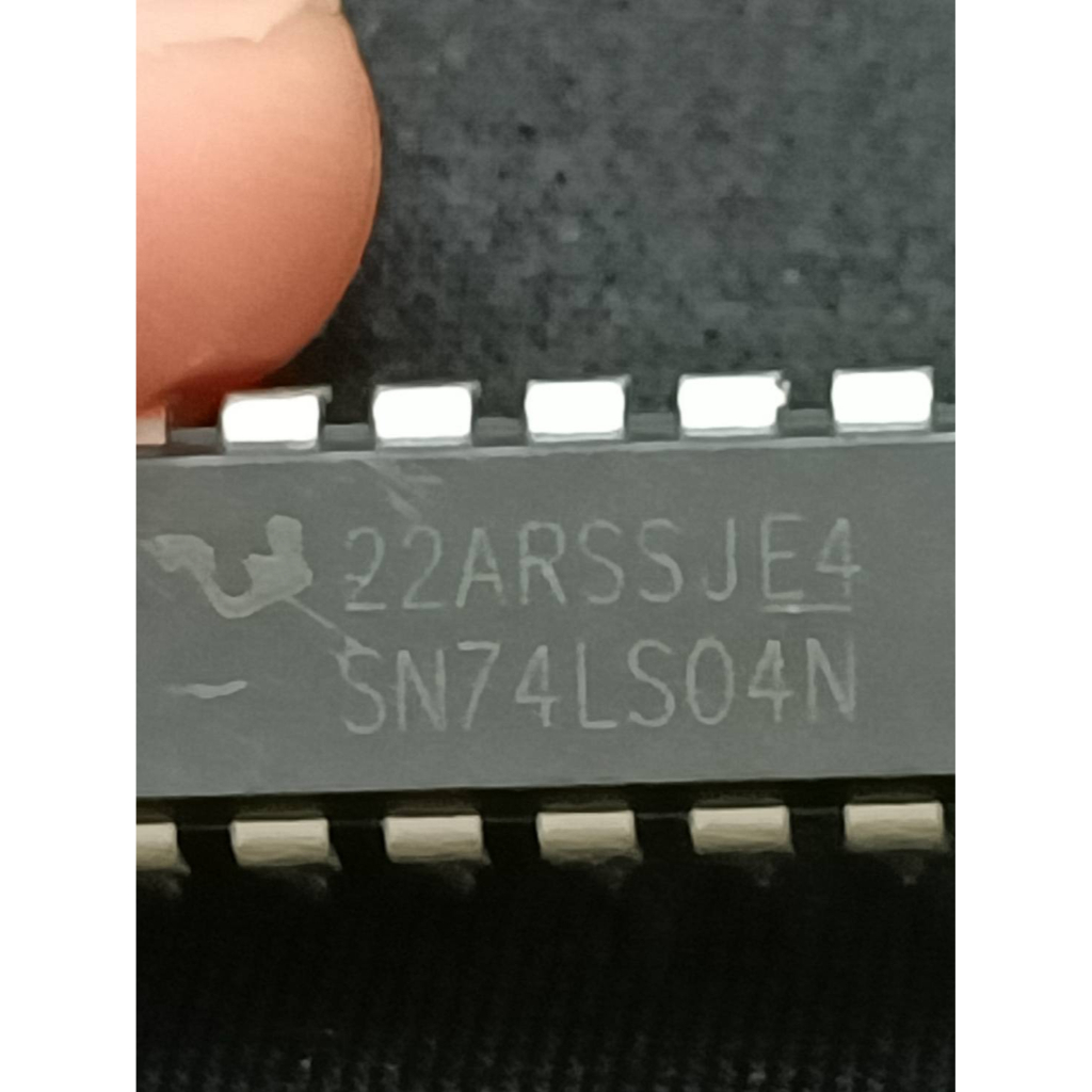 **7404 IC7404 74LS04 วงจรรวม7404 ราคาถูกตัวละ 8 บาท ขายส่ง 10 ตัว 60 ...