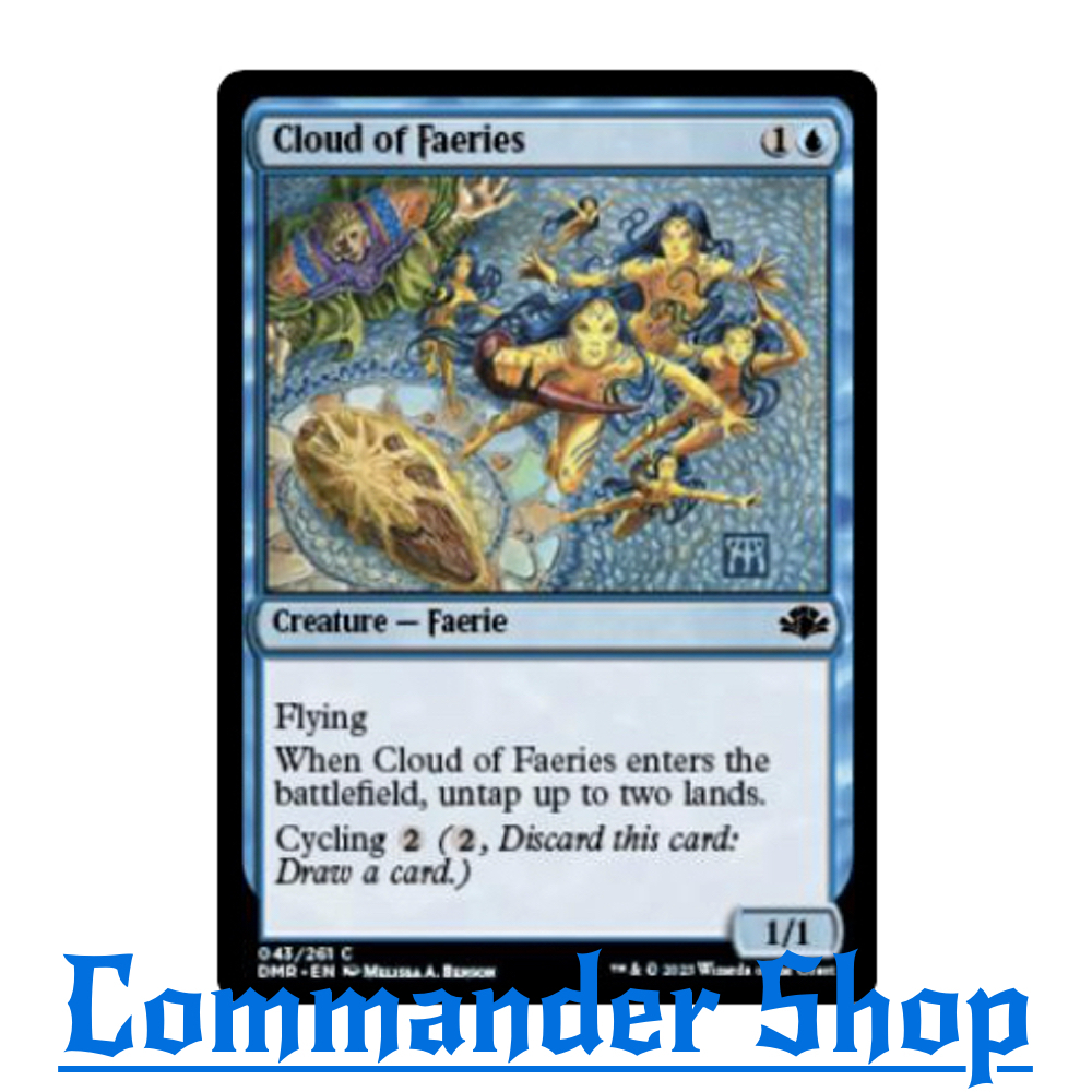 Cloud of Faeries (Creature - Faerie) Blue Mv2 Pw1/Tn1 Flying Untap ...