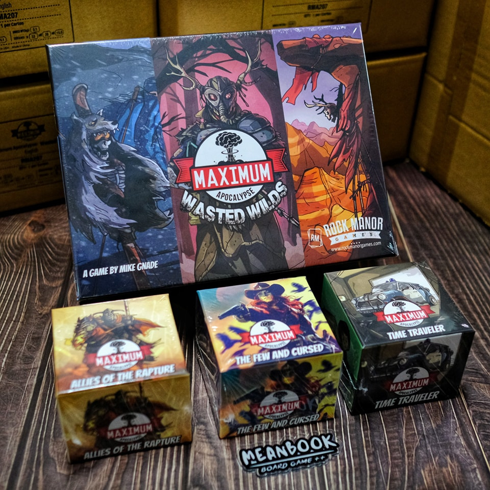 Maximum Apocalypse : Wasted Wilds (Kickstarter Edition) Board Game ...