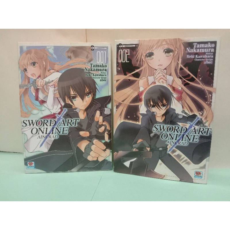 SWORD ART ONLINE AINCARD เล่ม 1-2 จบ (มือสองสภาพสะสม) (รวมเล่ม ...