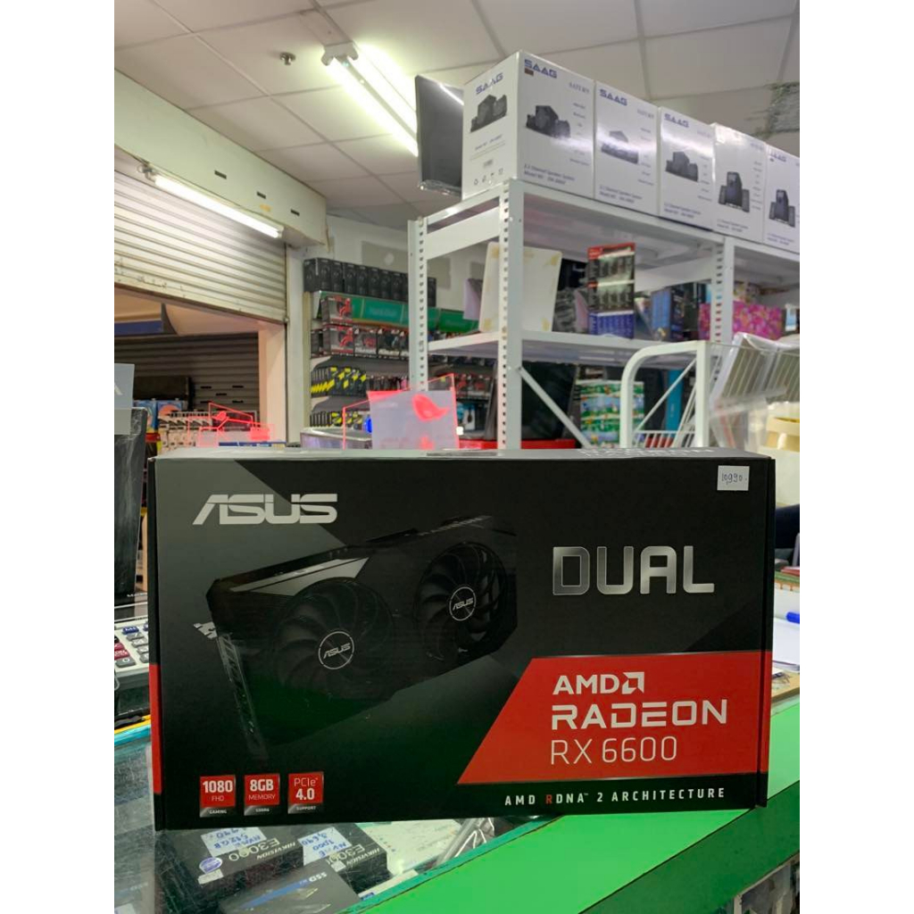 ASUS RADEON DUAL RX6600-8G GRAPHICS | Shopee Thailand