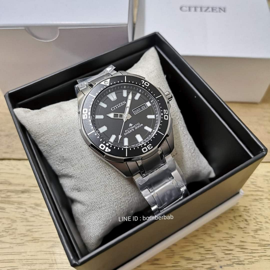 citizen ny0070-83e promaster automatic black marine super titanium ...