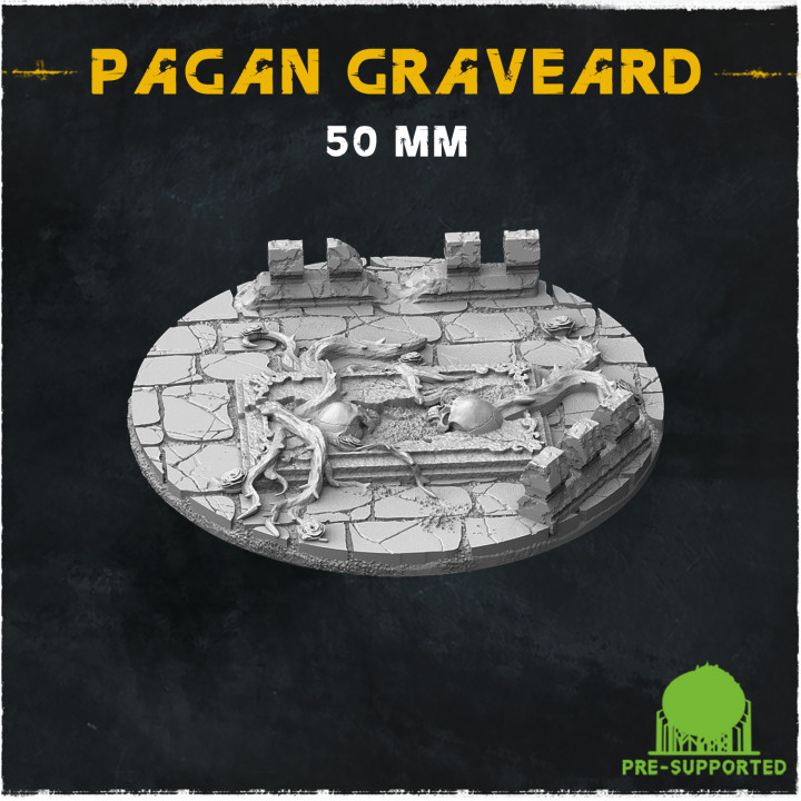 Pagan graveyard bases ฐานโมเดล warhammer 40k [Designed by Zabavka ...