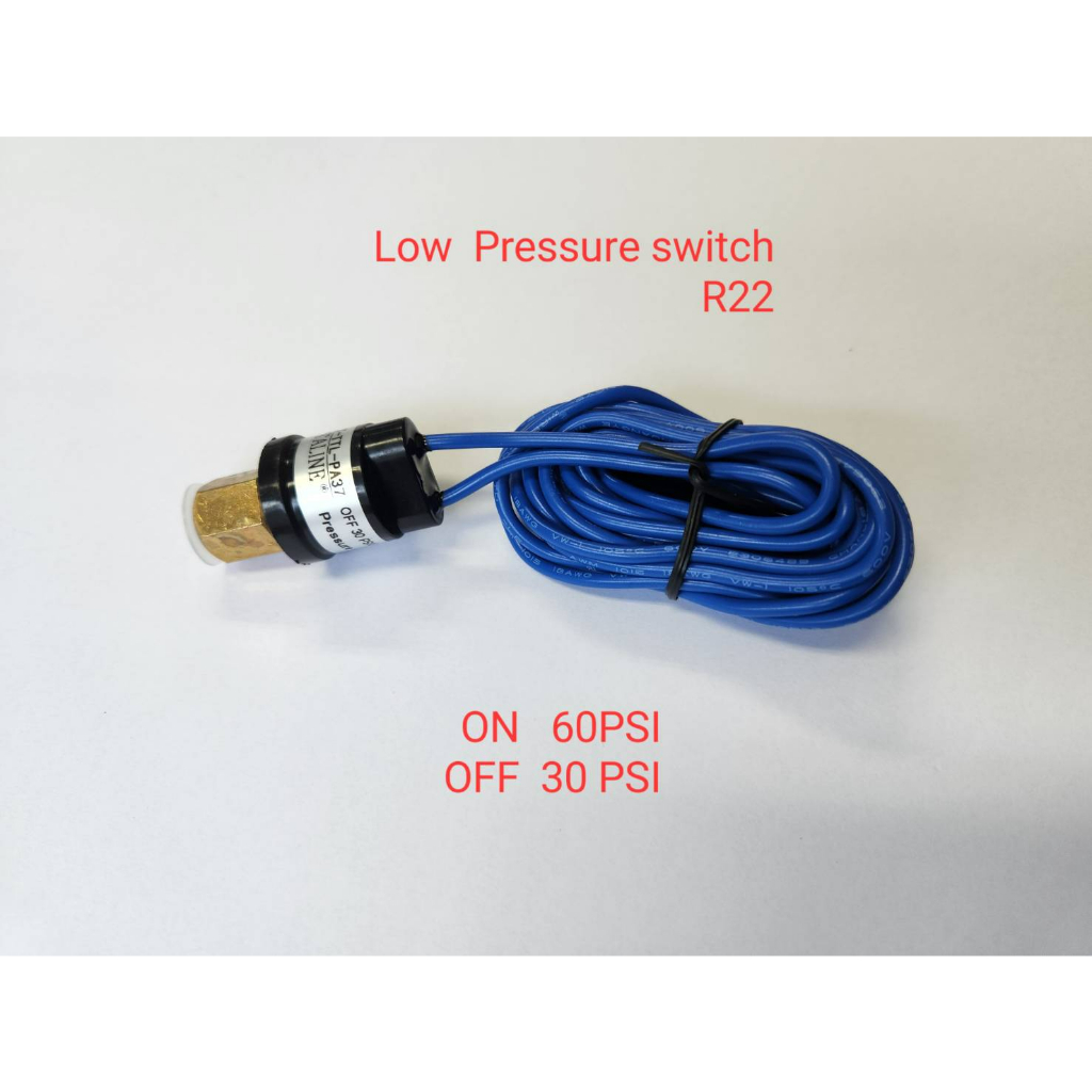 Hi - Low Pressure Switch สำหรับ R22 , ไฮ โล เพรชเชอร์ สวิทซ์ ยี่ห้อ ...