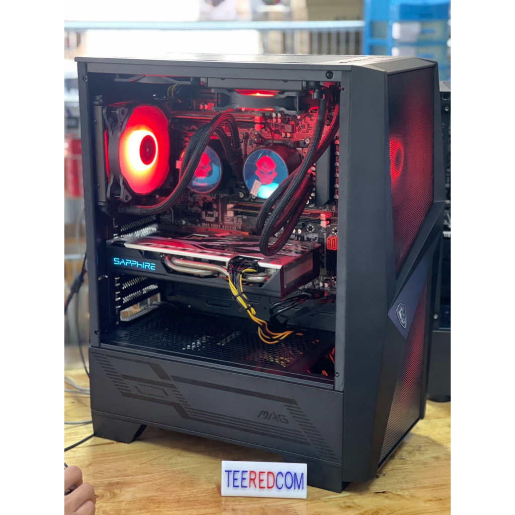 คอมประกอบ48เทรด 2CPU dual cpu INTEL Xeon E5 2697v2 X2 24c/48t. 2.7-3.5ghz Ram ecc 64gb Vga RX ...