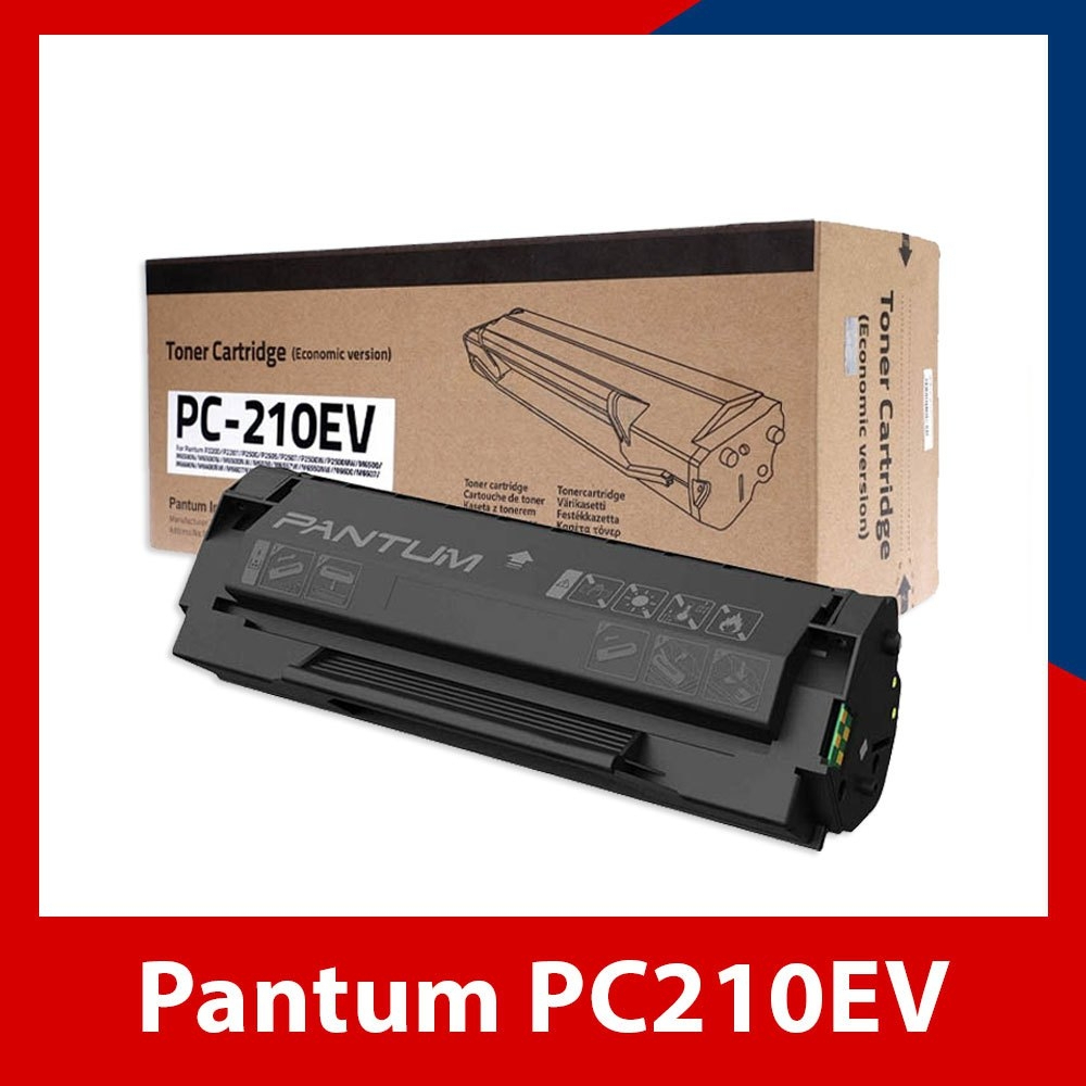 หมึกแท้ 100% Pantum PC-210 Genuine Toner Cartridge (P2500W,M6500NW ...