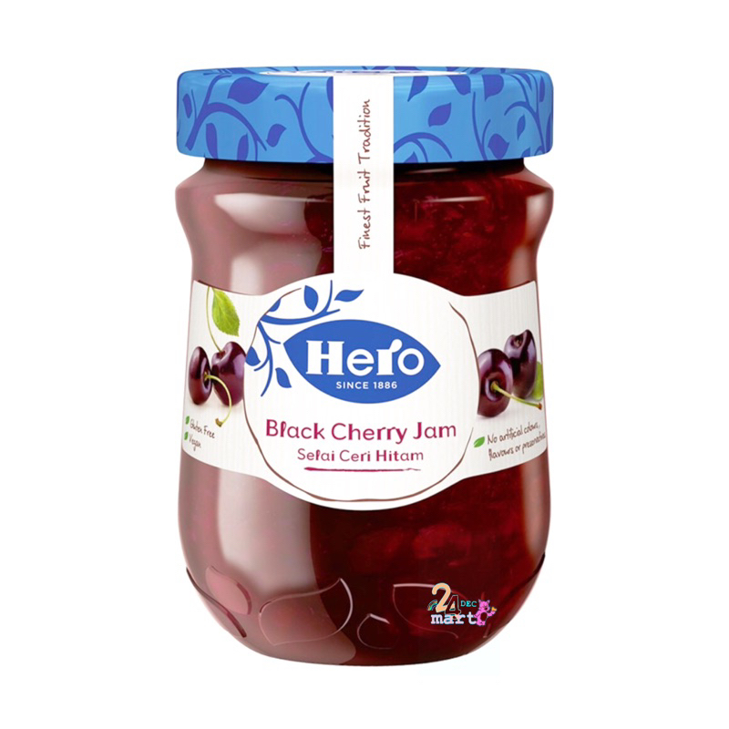 ฮีโร่แยม Hero Jam 5 รสชชาติ Strawberry Black Cherry Raspberry Blueberry ...