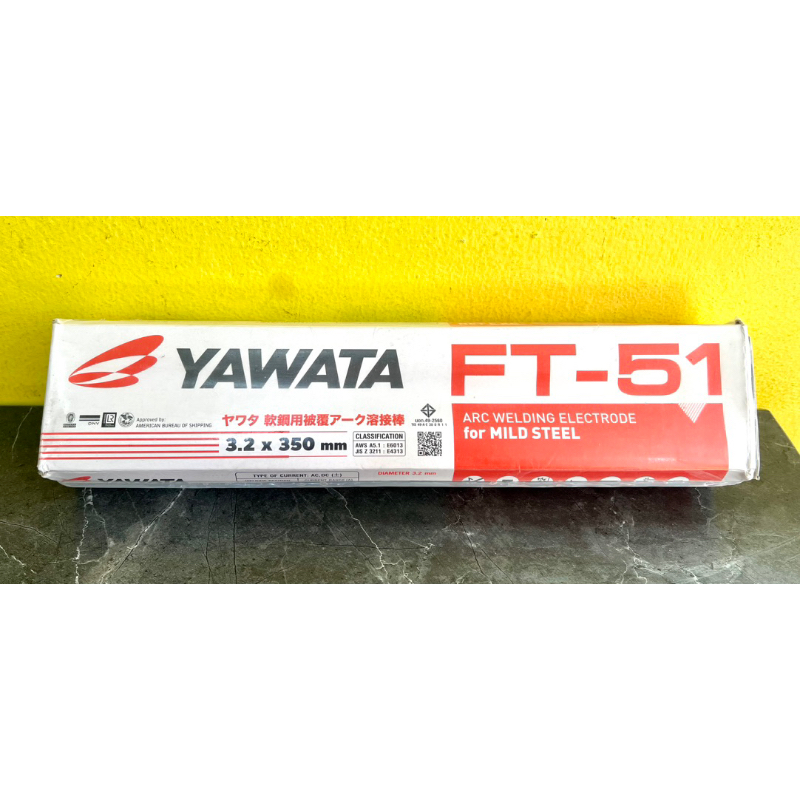 ลวดเชื่อม YAWATA รุ่น FT-51 เหล็กเหนียว ขนาด 3.2 มม. | Shopee Thailand
