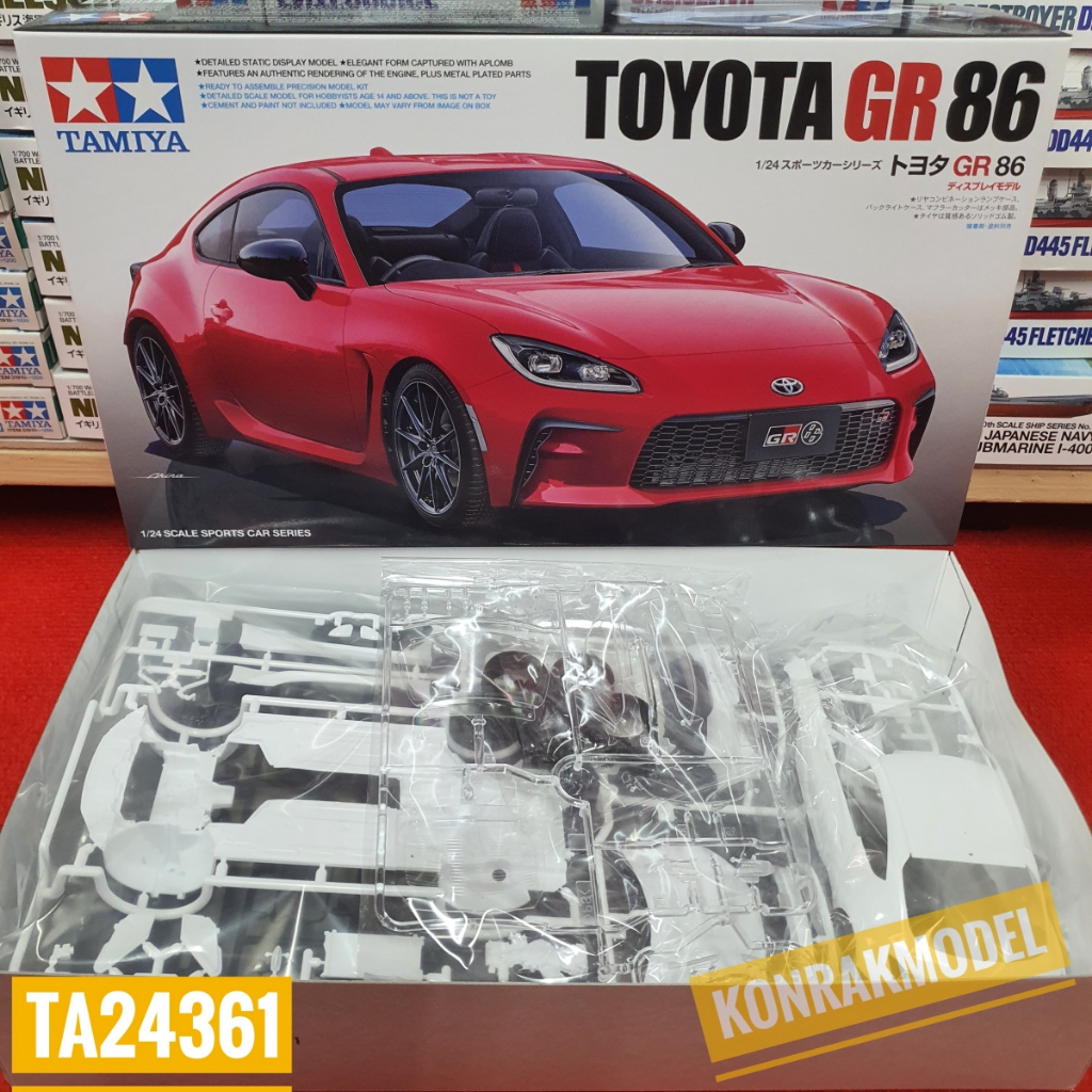 TAMIYA 24361 TOYOTA GR 86 [1/24] | Shopee Thailand