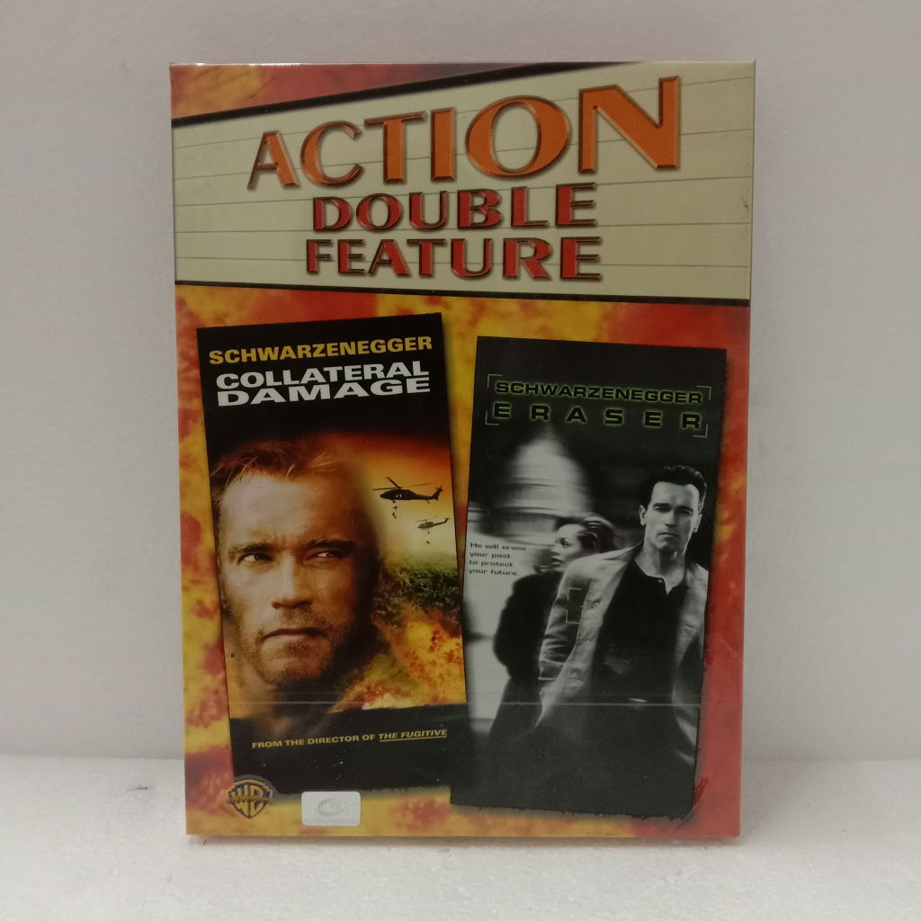 Media Play Collateral Damage & Eraser Boxset/คนเหล็กทวงแค้นวินาศกรรมทมิฬ&อีเรเซอร์ ฅนเหล็กพยัคฆ์ ...