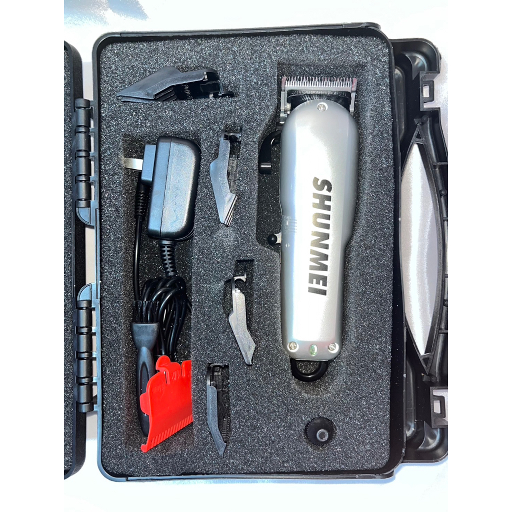 Shunmei 808A ปัตตาเลี่ยนสำหรับมืออาชีพตัดผมไร้สายTrimmer 6500-7000 รอบต่อนาที มี3สี ให้เลือกสี ...