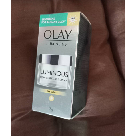 โอเลย์ ลูมินัส ไลท์ เพอร์เฟคติ้ง ครีม 12g. SPF15 OLAY LUMINOUS LIGHT ...