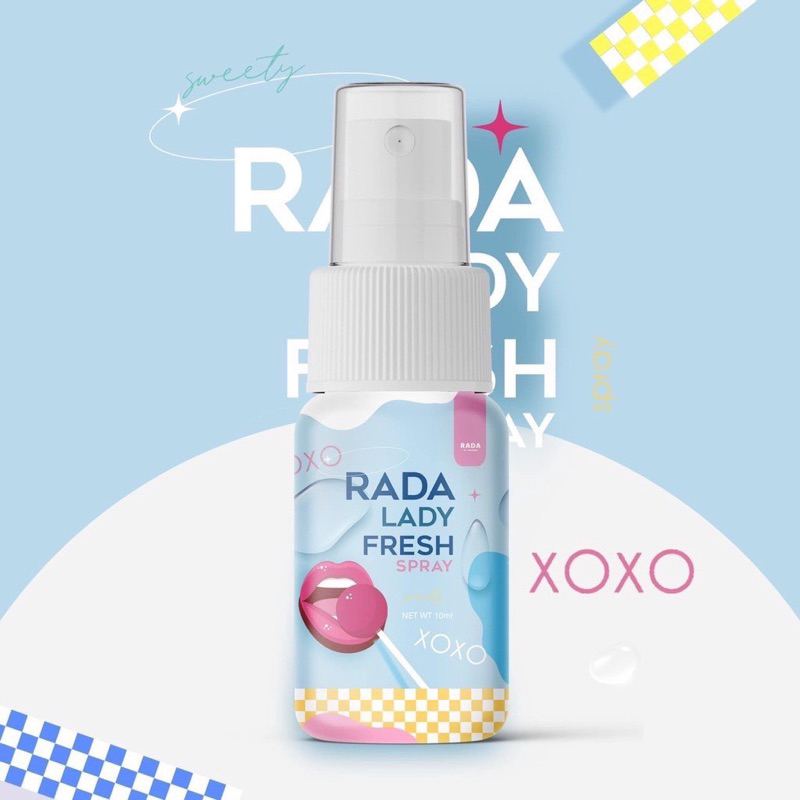RADA LADY FRESH SPRAY เลดี้สเปรย์ สเปรย์ฉีดหลี สเปรย์หลีหวาน หลีหอม ...