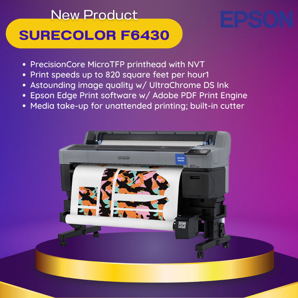 sublimationprinter EPSON F6430 เครื่องพิมพ์ซับลิเมชั่น2023 เครื่องพิมพ์ ...