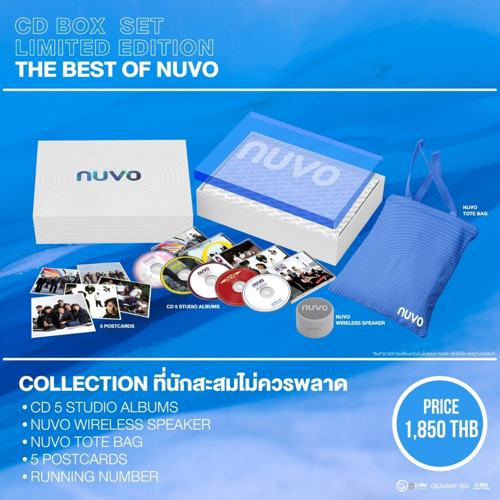 CD Nuvo - The Best Of Nuvo (Boxset) | Shopee Thailand