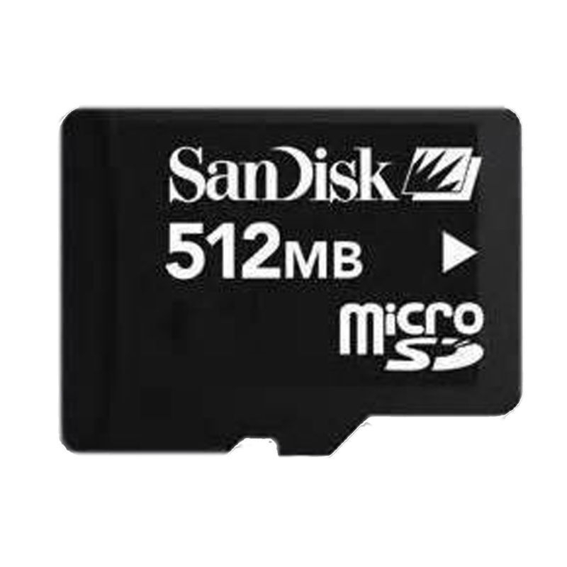 SanDisk 512MB MicroSD Memory Card การ์ดเก่า กล้องเก่า การ์ดโทรศัพท์ ...