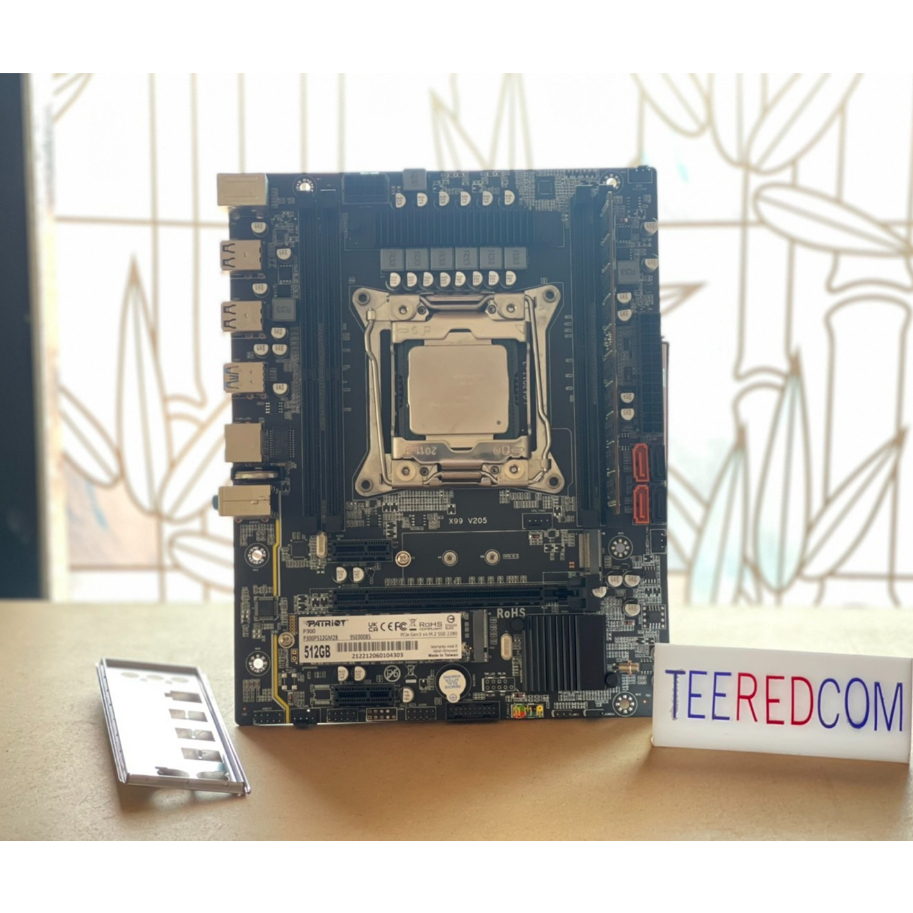 ชุด Mb x99+cpu xeon e5 2666 v3 10c/20t 2.5GHZ TURBO 3.5 GHZ +ram ddr4 ...