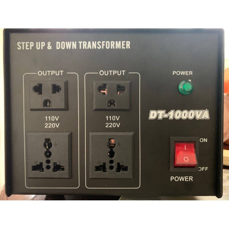 Step Up & Down Transformer model DT-1000VA | Shopee Thailand