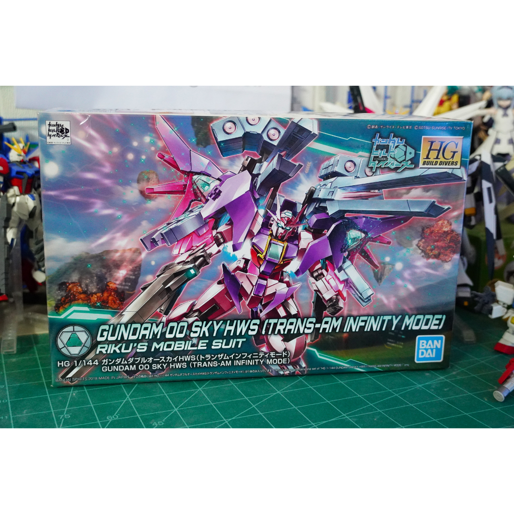 HG - Gundam OO Sky HWS (Trans-AM Infinity Mode) | Shopee Thailand