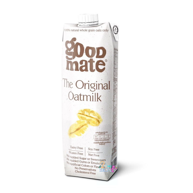 Goodmate The Original Oat Milk กู๊ดเมท นมโอ๊ต สูตรออริจินอล ขนาด 1000 ...