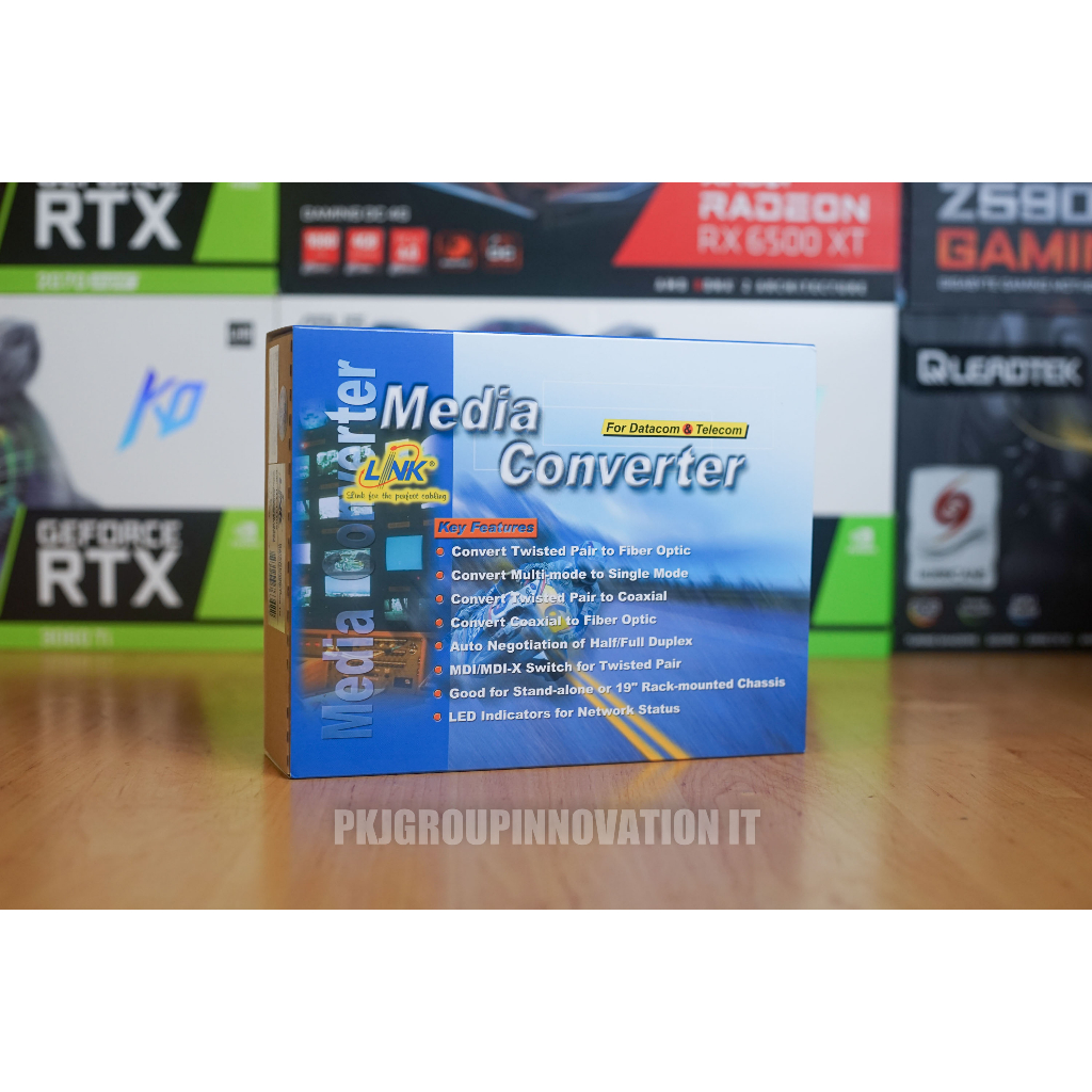 คอนเวอร์เตอร์ Link UT-1310A Fiber Gigabit Media Converter ประกันจากผู้ผลิต | Shopee Thailand