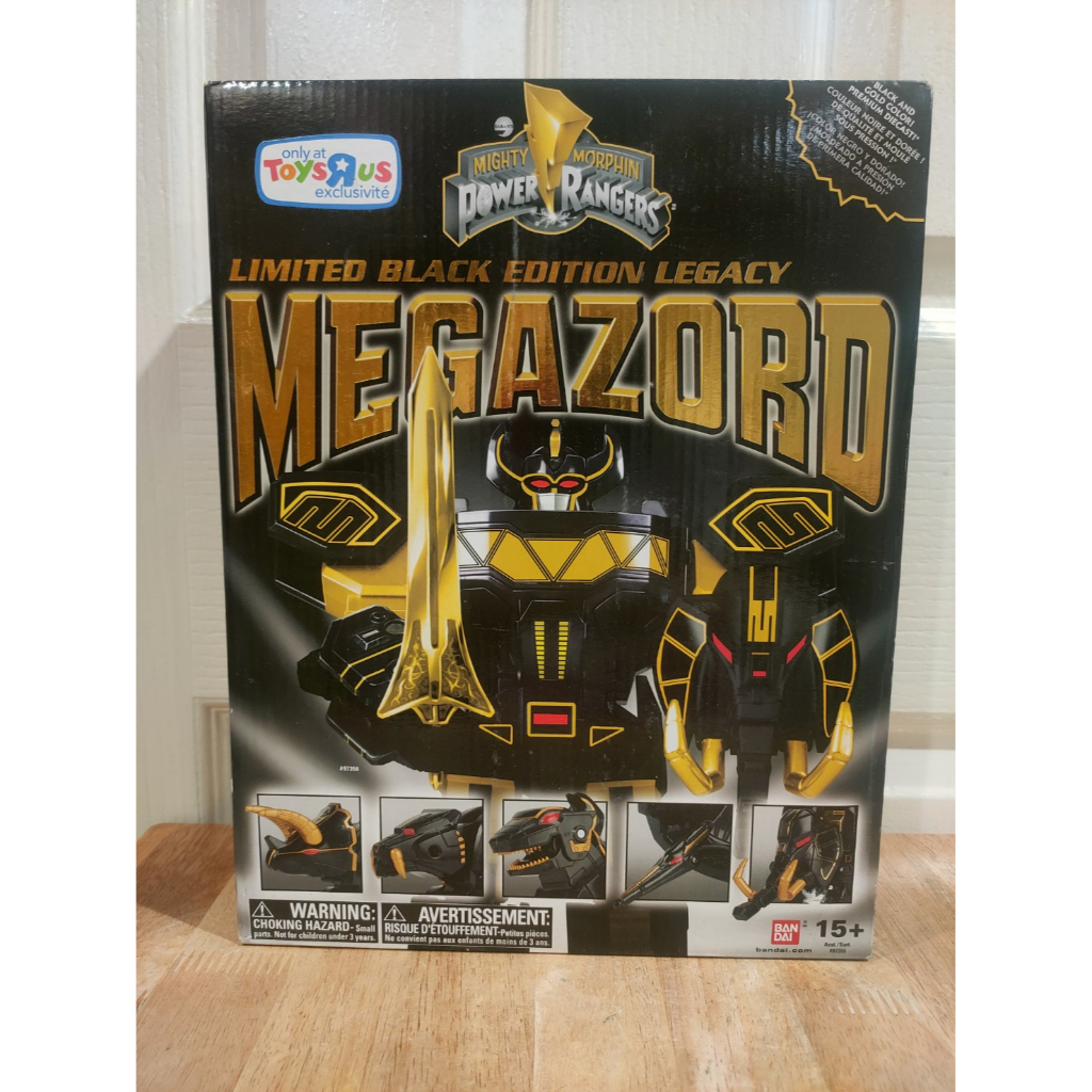 2015 EXCLUSIVE - POWER RANGERS - LIMITED BLACK EDITION LEGACY MEGAZORD ...