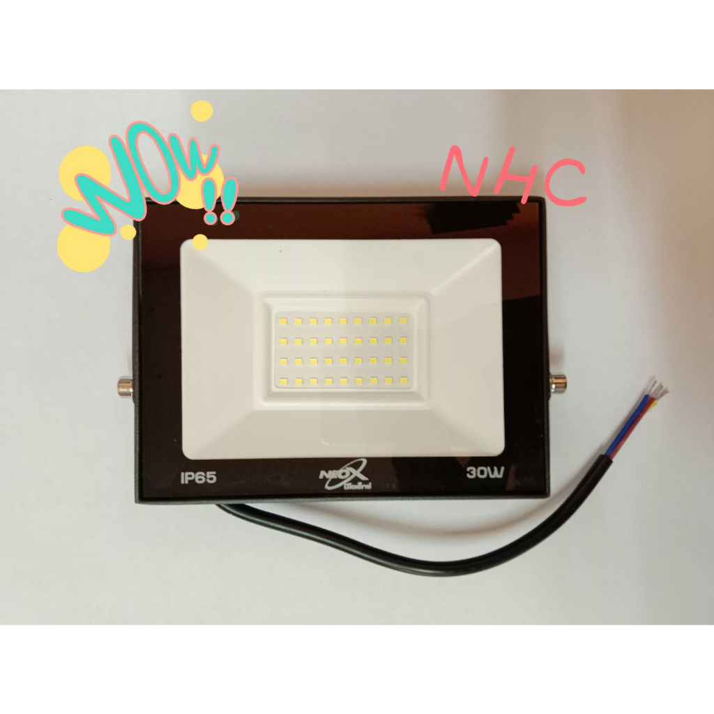 สปอร์ตไลท์LED NEOX นีโอเอ็กซ์ 10W / 20W / 30W / 50WDAY LIGHT 6500K รุ่นวีลักซ์ V-LUX ฟลัดไลท์ ...