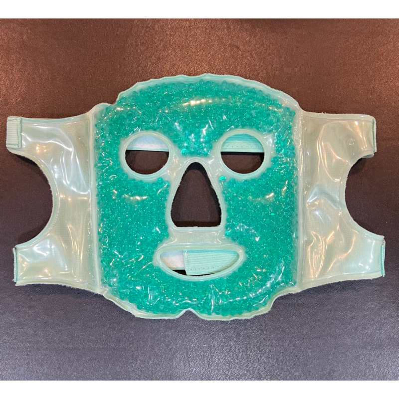 Face Mask Gel Pad แผ่นเม็ดเจลประคบหน้า ใช้ได้ทั้งแบบร้อนและเย็น พร้อม ...