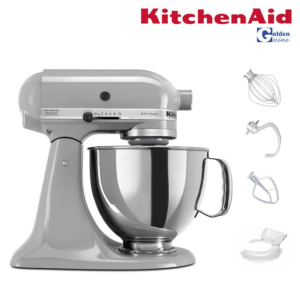 KitchenAid เครื่องผสมอาหารแบบยกหัว ขนาด 5 ควอทซ์ Artisan [5KSM150 ...