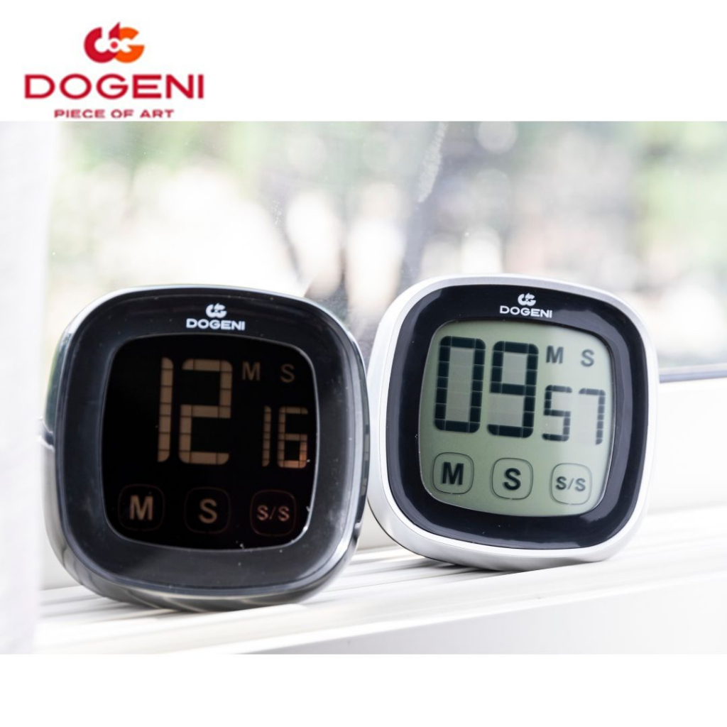 DOGENI Digital Timer/ stop watch จับเวลา โดเกนี่ รุ่น TDP007BL/TDP007SL สีดำ/สีเงิน | Shopee ...