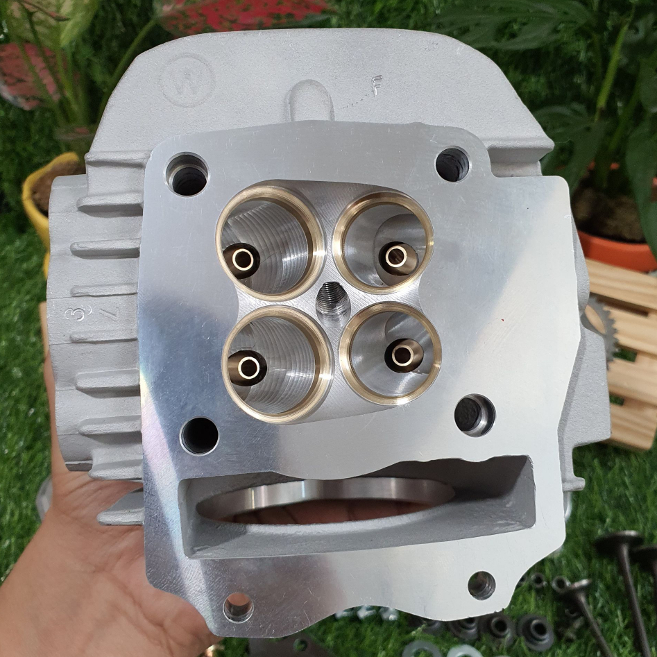 ฝา4วาล์วWave125 บ่า+หลอดพิเศษขนาดวาล์ว27/24และ28/25 ทองเหลืองบรอนซ์ คุณภาพ100% | Shopee Thailand