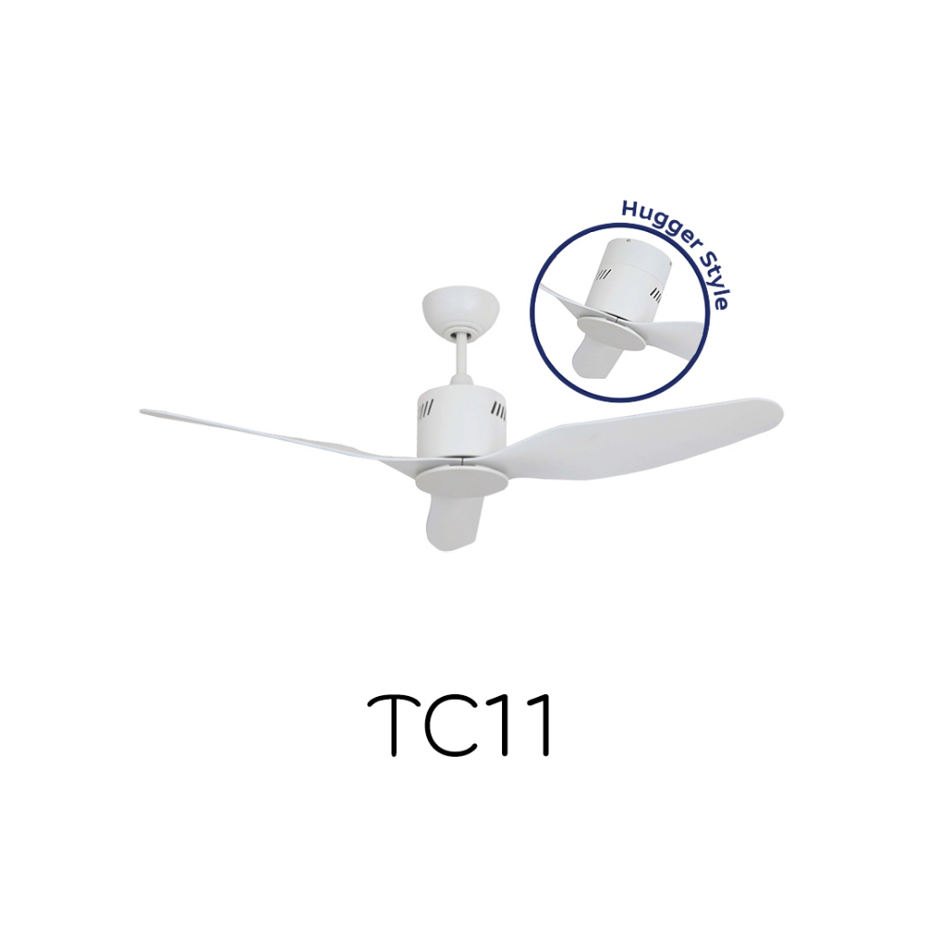 Win favour TC11 TC12 TC13 พัดลม เพดาน ติดฝ้า โมเดิร์น 46นิ้ว รีโมท สี ...