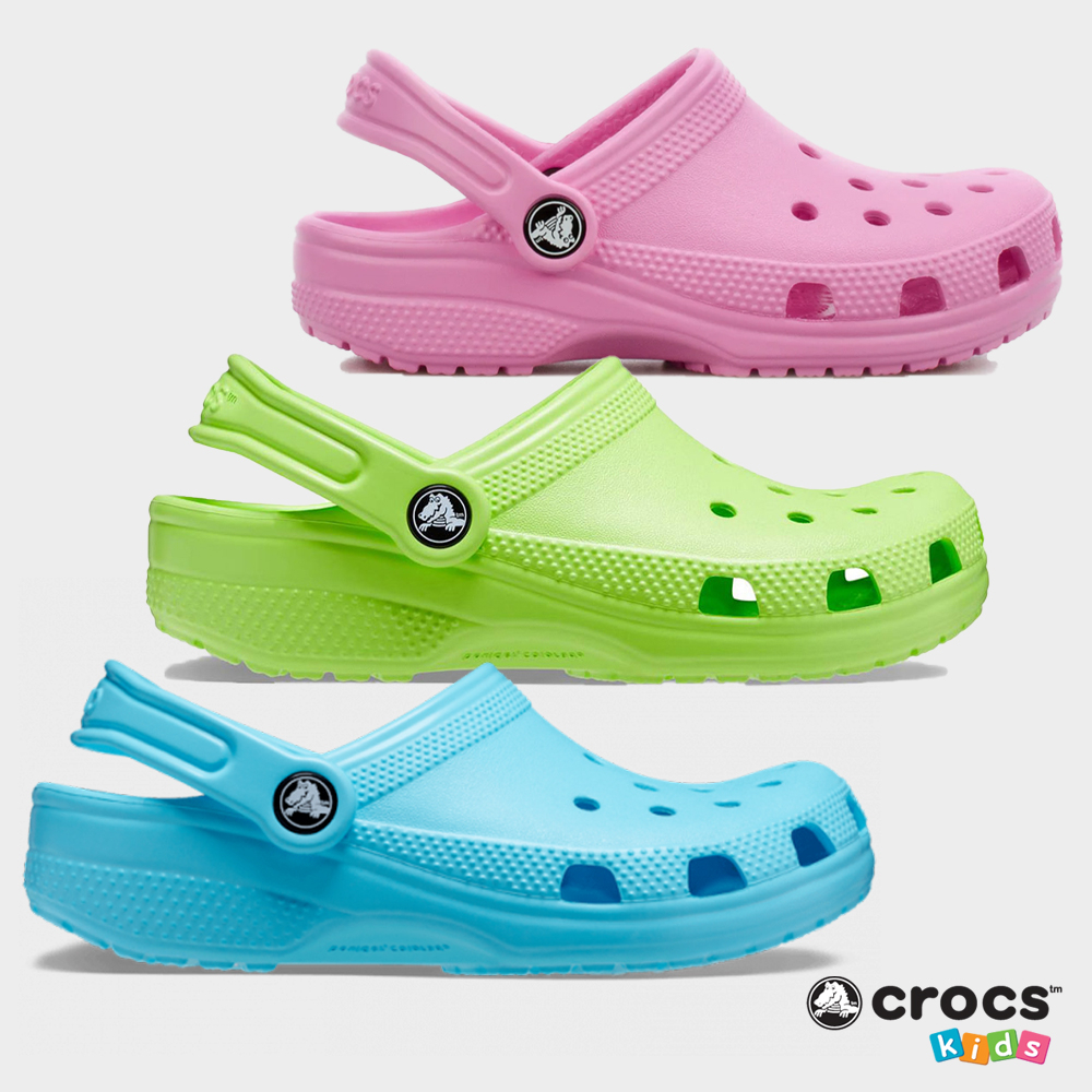 Crocs Collection รองเท้าแตะ รองเท้าแบบสวม สำหรับเด็ก CSS Clog 206991 ...