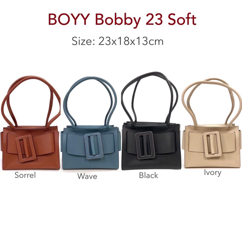 Boyy Bag Bobby 23 Soft รบกวนทักมาสอบถามก่อนกดสั่งซื้อ | Shopee Thailand