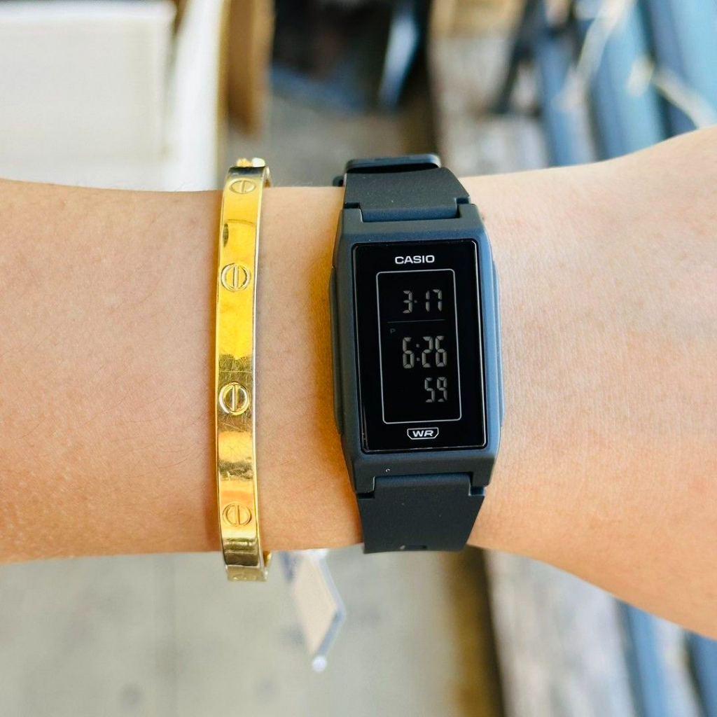 แท้ศูนย์ CASIO นาฬิกาข้อมือ GENERAL รุ่น LF-10WH-1DF LF-10WH LF-10 ...
