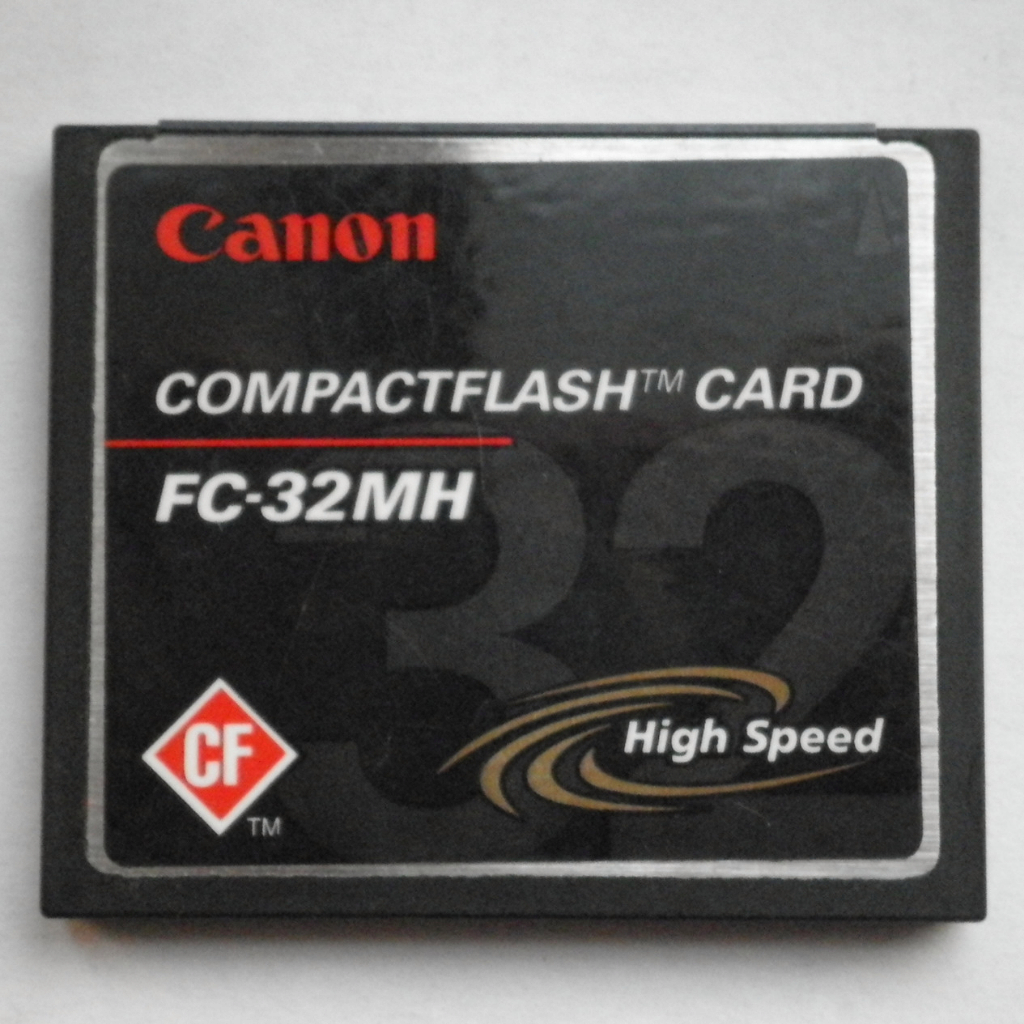 Canon 32MB CompactFlash CF FC-32MH memory card บัตรเก็บข้อมูล | Shopee ...