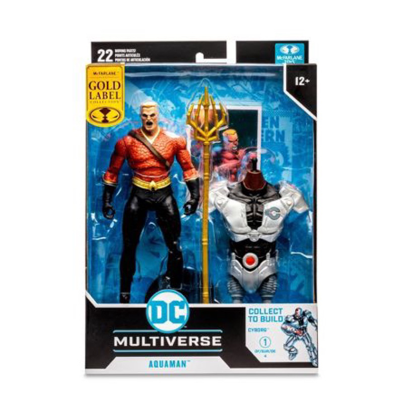 Mcfarlane DC Aquaman Cyborg Baf | Shopee Thailand