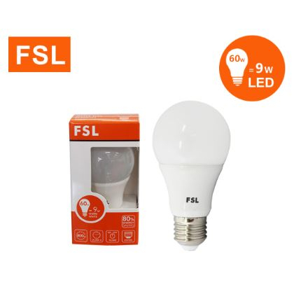 หลอดไฟกลม Led Bulb A60-A70 9w-15w แสงขาว กันไฟกระชาก 25000hrs FSL ...